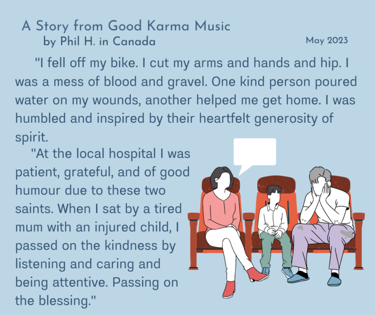 Featured Good Karma Music Story from Phil – Dharma Radio